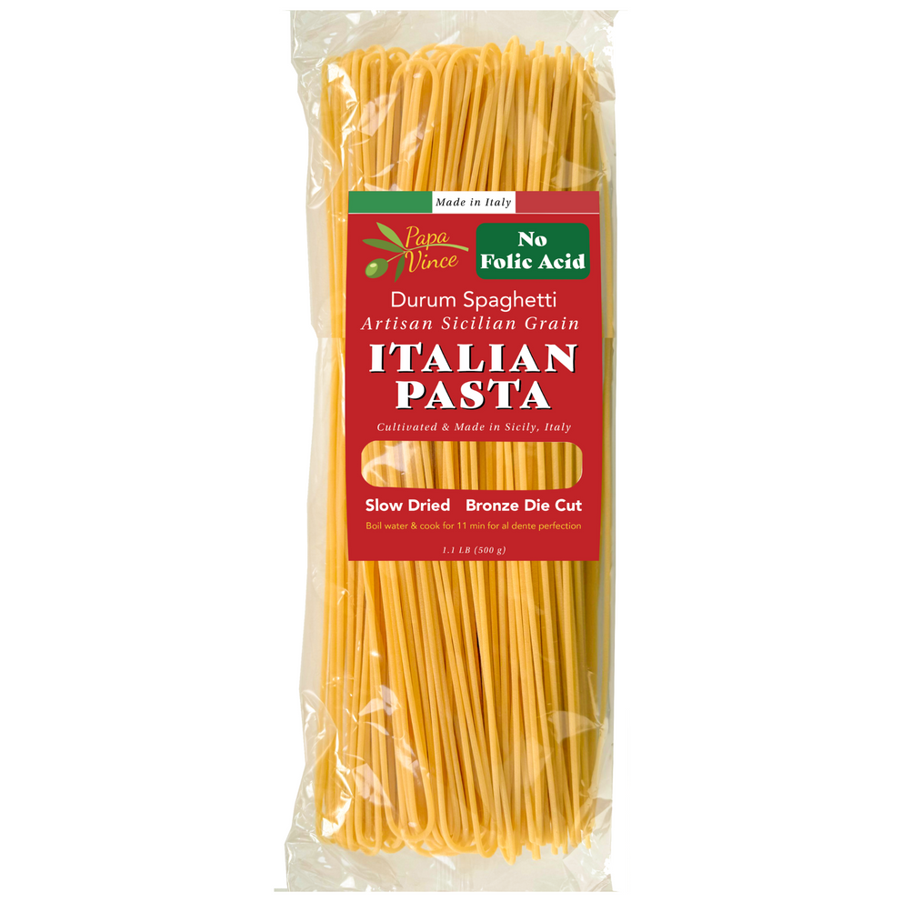 Non Enriched Whole Wheat Pasta - made from organic ancient grains in S ...