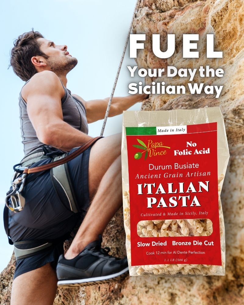 Non Enriched Whole Wheat Pasta - made from organic ancient grains in S ...